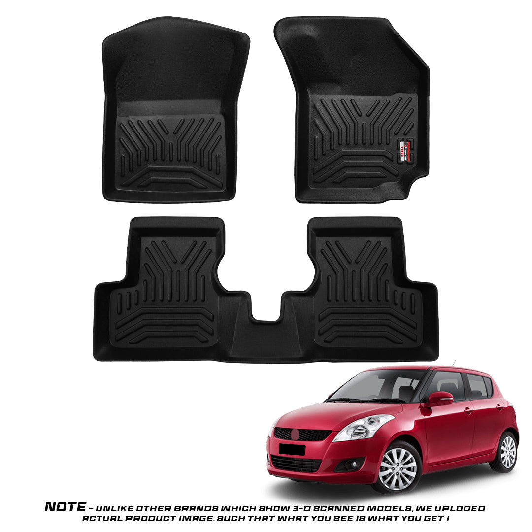 MARUTI SWIFT 2011-2017 & DZIRE 2012-2016, X-TREME MAT, SET OF 3 PCS – Techo