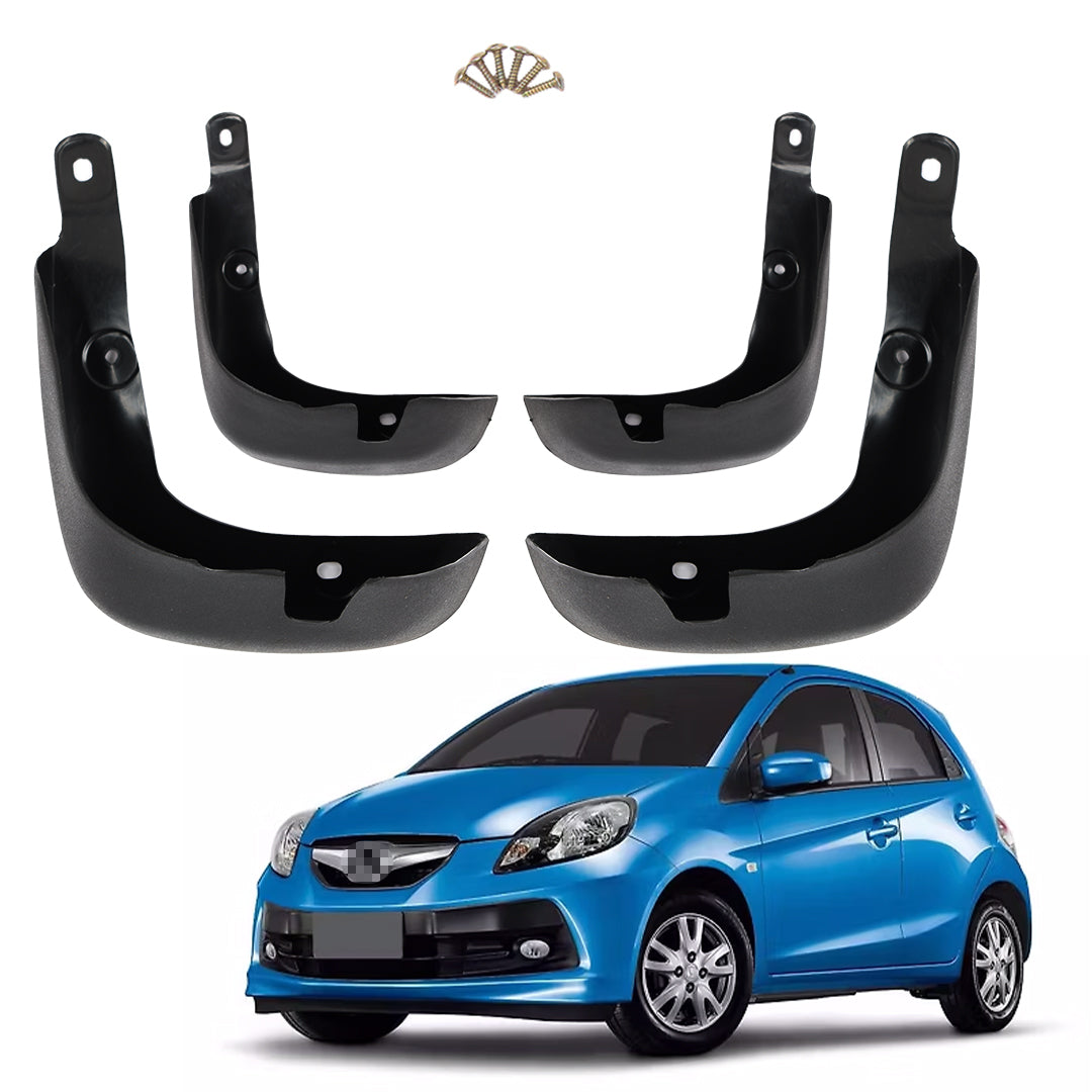 HONDA BRIO 2013 ONWARDS, SET OF 4 PCS MUD GUARD – Techo