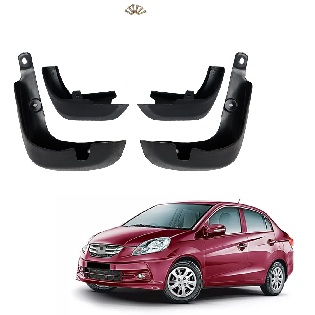 HONDA AMAZE 2013-2017, SET OF 4 PCS MUD GUARD – Techo