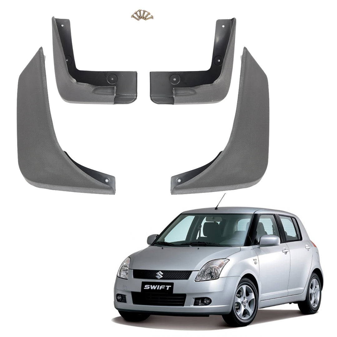 MARUTI SWIFT T-1 2005-2007, SET OF 4 PCS MUD GUARD – Techo