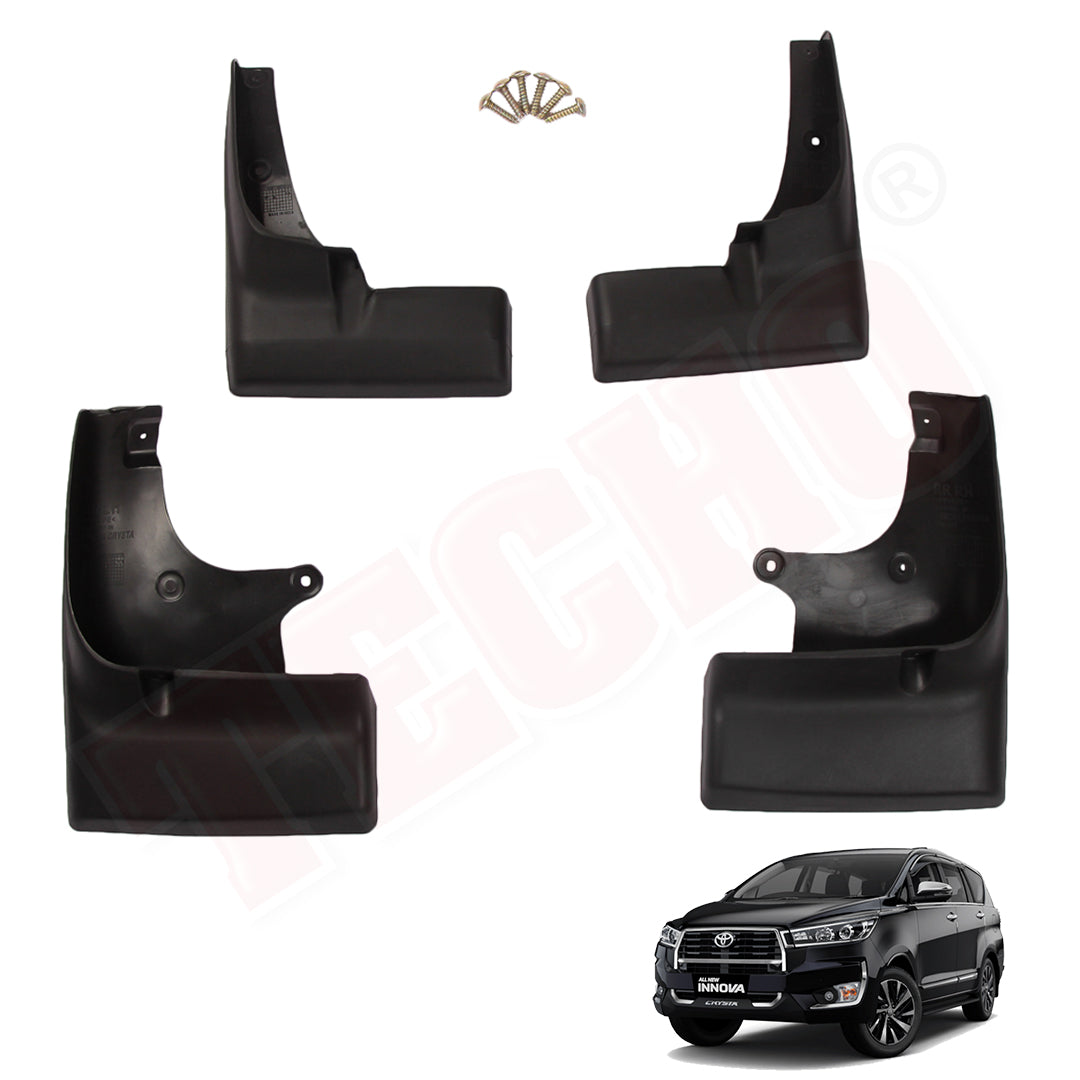 TOYOTA INNOVA CRYSTA 2016 ONWARDS, SET OF 4 PCS MUD GUARD – Techo